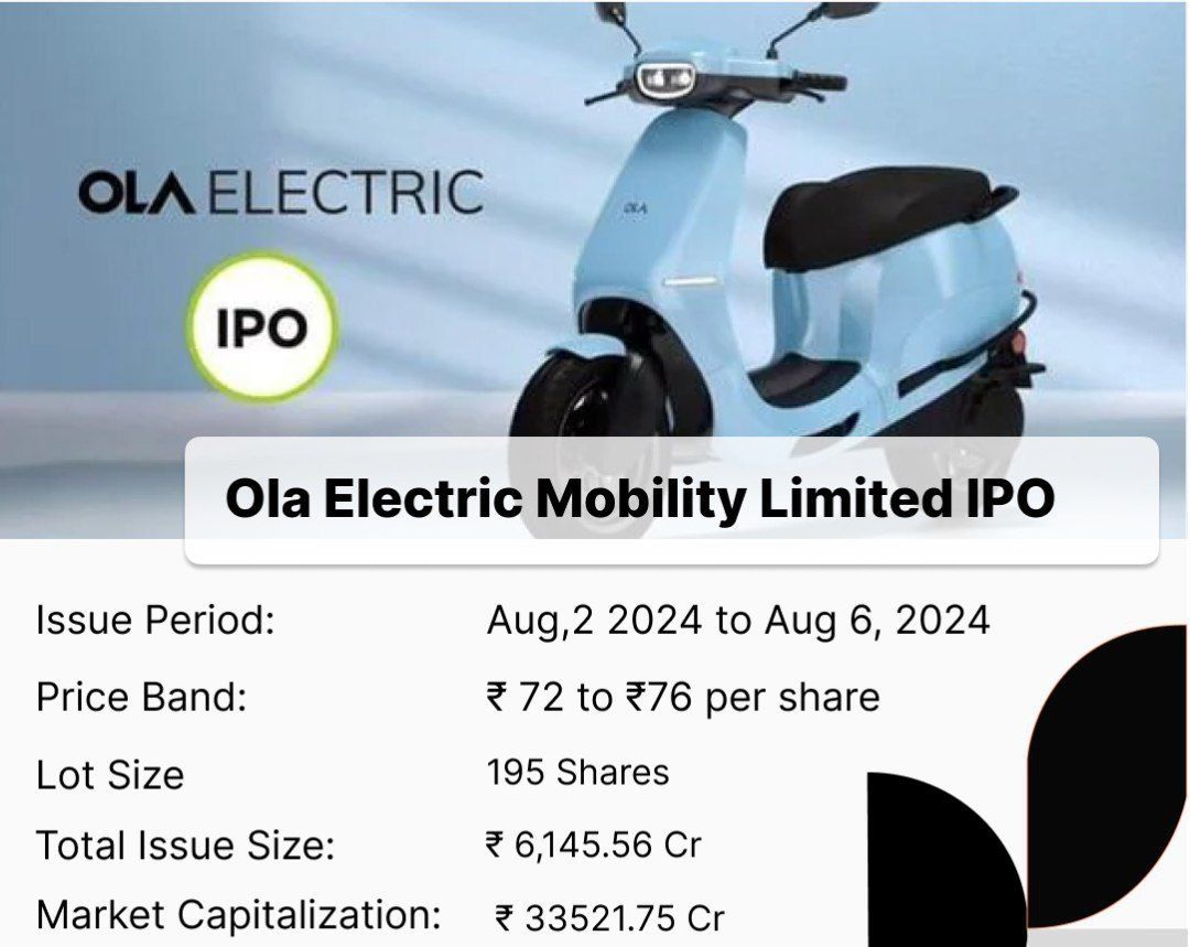 A New Era for OLA Electric share price debut