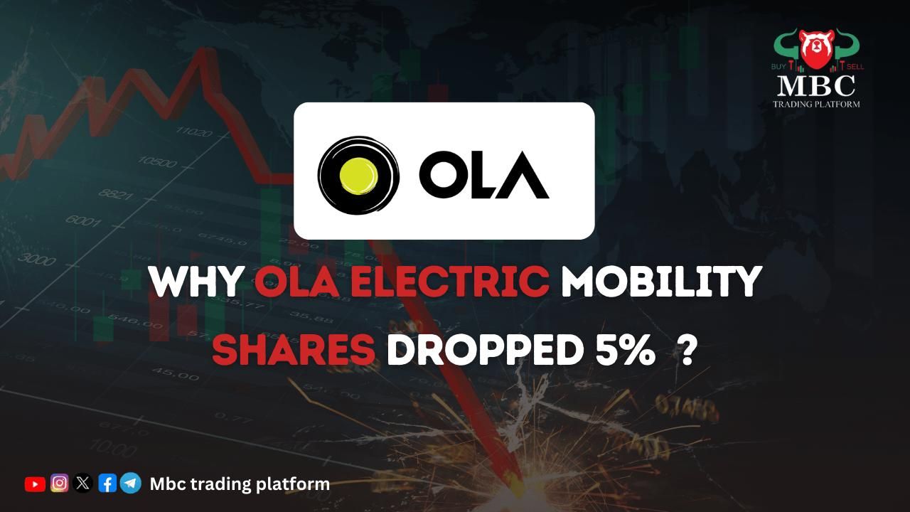 Why Did Ola Electric Mobility Shares Drop 5% Today?