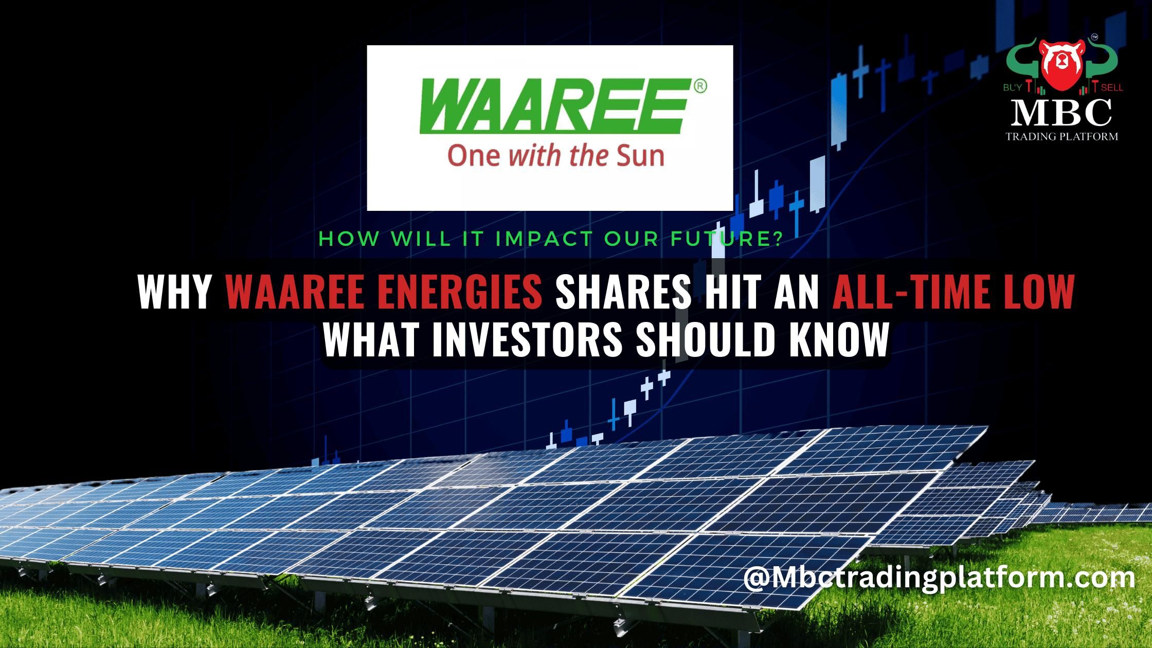 Why Waaree Energies Shares Hit an All-Time Low: What Investors Should Know