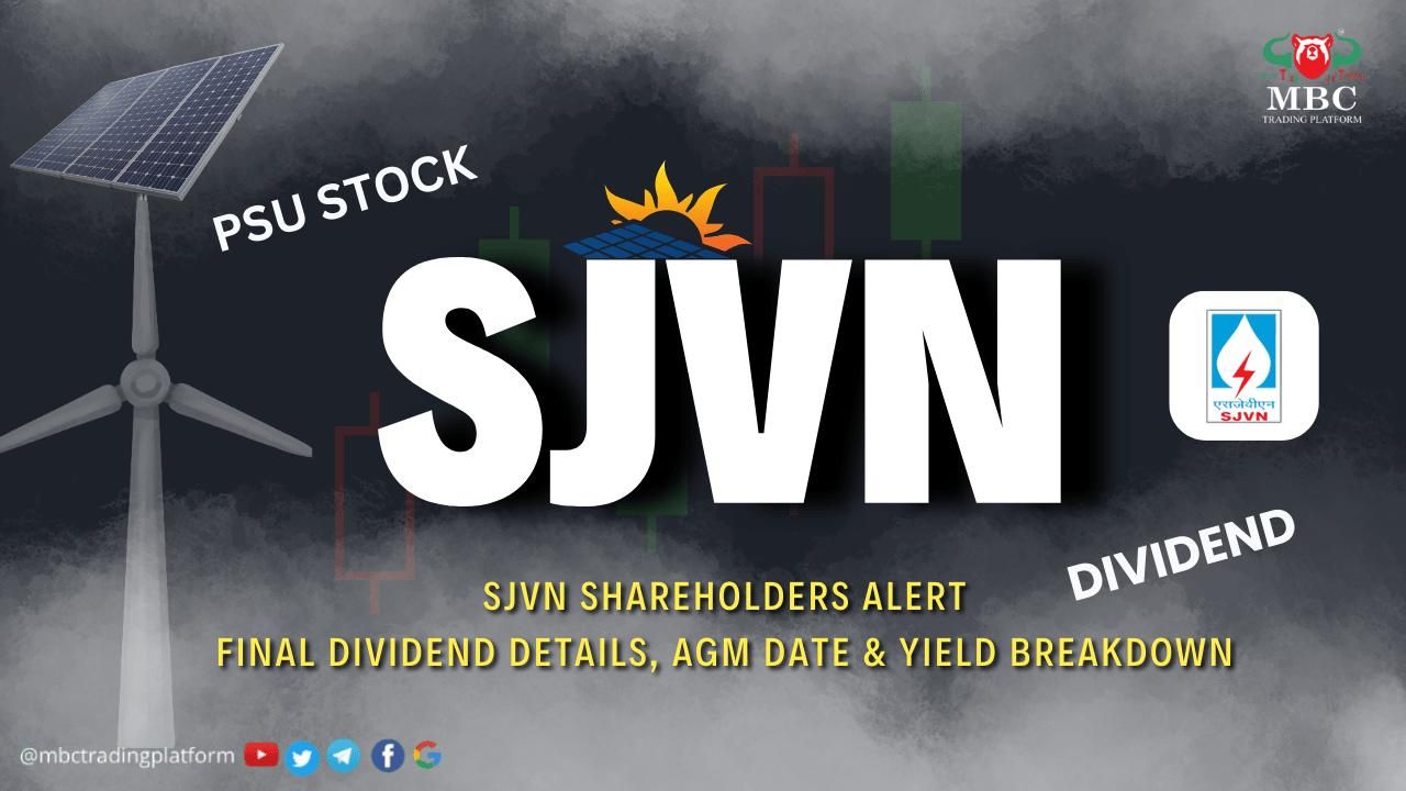 SJVN Shareholders Alert: Final Dividend Details, AGM Date & Yield Breakdown